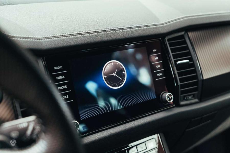 Синий Шкода Kodiaq 2024 в Вильнюс, объемом двигателя 1.98 л и пробегом 49 тыс. км за 34600 €, фото 31 на AUTOMOTO.COM.LV
