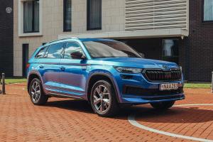 Синий Шкода Kodiaq 2024 в Вильнюс, объемом двигателя 1.98 л и пробегом 49 тыс. км за 34600 €, фото 43 на AUTOMOTO.COM.LV