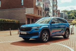 Синий Шкода Kodiaq 2024 в Вильнюс, объемом двигателя 1.98 л и пробегом 49 тыс. км за 34600 €, фото 44 на AUTOMOTO.COM.LV