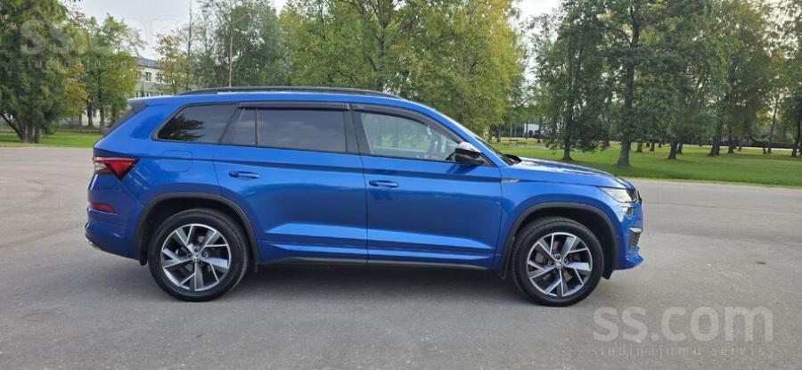 Zils Skoda Kodiaq 2024 Jūrmala, ar dzinēja tilpumu 2.00 L un nobraukumu 34 tūkst. km par 41900 €, foto 5 vietnē AUTOMOTO.COM.LV