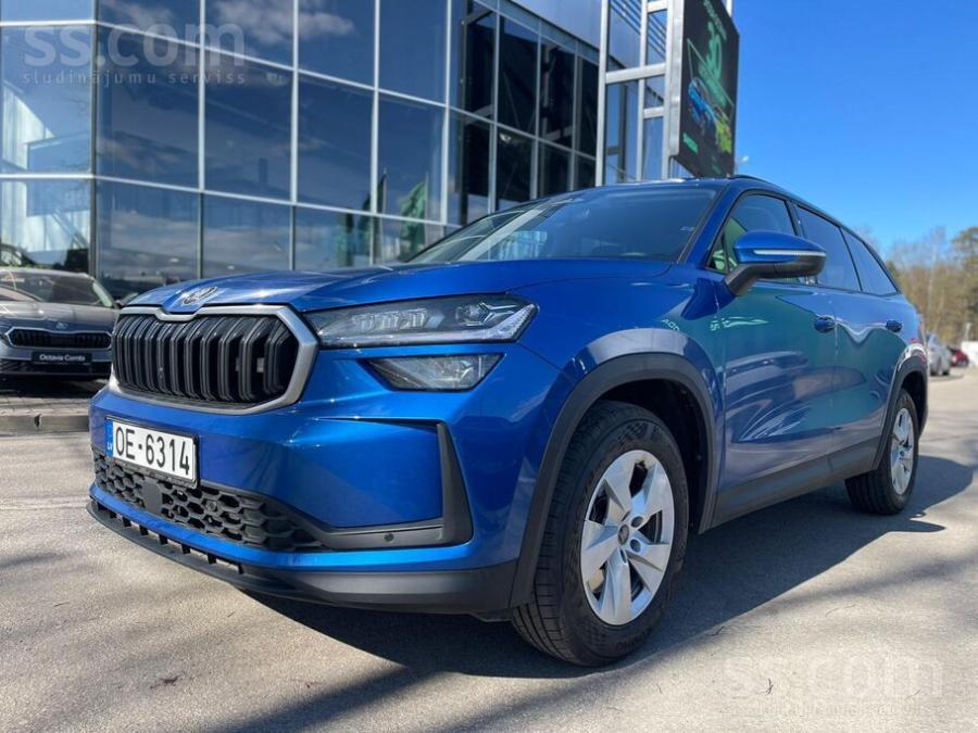 Синий Шкода Kodiaq 2025 в Рига, объемом двигателя 1.50 л и пробегом 27 тыс. км за 30900 €, фото 5 на AUTOMOTO.COM.LV