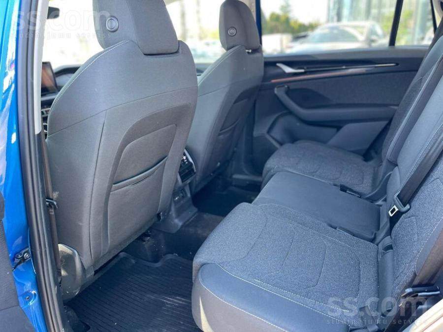 Синий Шкода Kodiaq 2025 в Рига, объемом двигателя 1.50 л и пробегом 27 тыс. км за 30900 €, фото 14 на AUTOMOTO.COM.LV