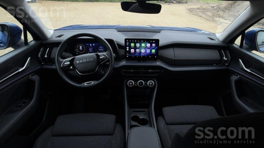 Синий Шкода Kodiaq 2025 в Рига, объемом двигателя 2.00 л и пробегом 51 тыс. км за 33200 €, фото 8 на AUTOMOTO.COM.LV