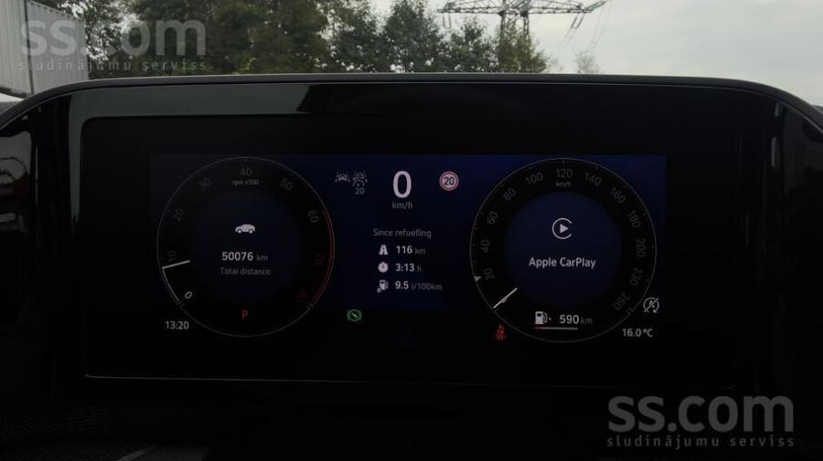 Синий Шкода Kodiaq 2025 в Рига, объемом двигателя 2.00 л и пробегом 51 тыс. км за 33200 €, фото 12 на AUTOMOTO.COM.LV