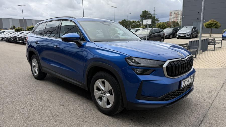 Синий Шкода Kodiaq 2025 в Рига, объемом двигателя 2.00 л и пробегом 34 тыс. км за 39900 €, фото 7 на AUTOMOTO.COM.LV