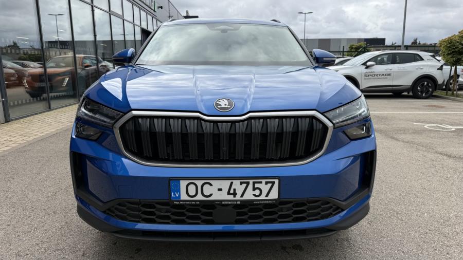 Синий Шкода Kodiaq 2025 в Рига, объемом двигателя 2.00 л и пробегом 34 тыс. км за 39900 €, фото 8 на AUTOMOTO.COM.LV