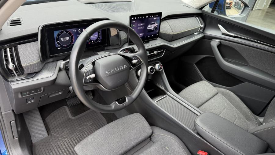 Синий Шкода Kodiaq 2025 в Рига, объемом двигателя 2.00 л и пробегом 34 тыс. км за 39900 €, фото 14 на AUTOMOTO.COM.LV