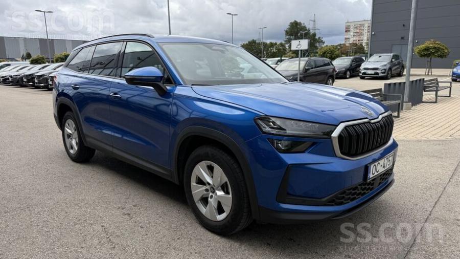 Синий Шкода Kodiaq 2025 в Рига, объемом двигателя 2.00 л и пробегом 34 тыс. км за 39900 €, фото 8 на AUTOMOTO.COM.LV