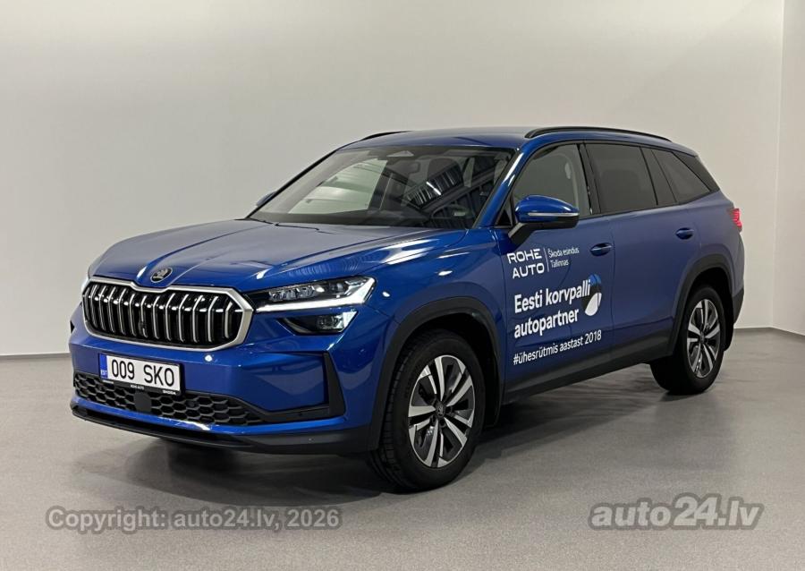 Синий Шкода Kodiaq 2026 в Таллин, объемом двигателя 1.50 л и пробегом 5 тыс. км за 38500 €, фото 1 на AUTOMOTO.COM.LV