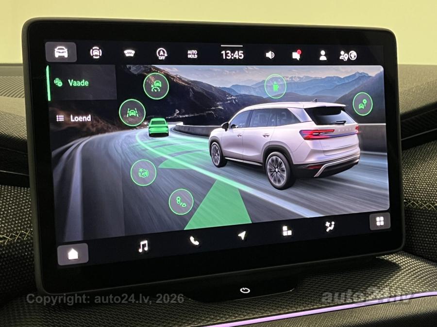 Синий Шкода Kodiaq 2026 в Таллин, объемом двигателя 1.50 л и пробегом 5 тыс. км за 38500 €, фото 13 на AUTOMOTO.COM.LV