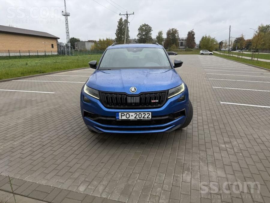 Синий Шкода Kodiaq 2019 в Рига, объемом двигателя 2.00 л и пробегом 149 тыс. км за 25700 €, фото 3 на AUTOMOTO.COM.LV