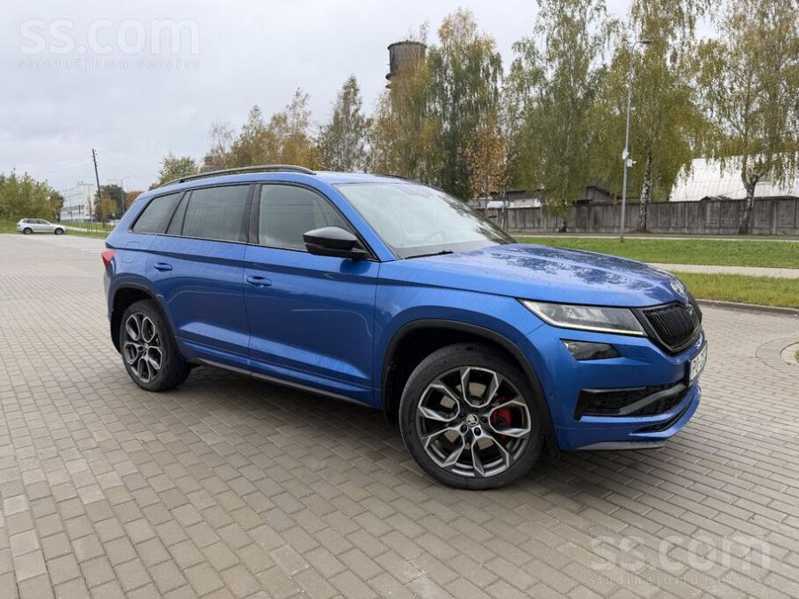Синий Шкода Kodiaq 2019 в Рига, объемом двигателя 2.00 л и пробегом 149 тыс. км за 25700 €, фото 5 на AUTOMOTO.COM.LV