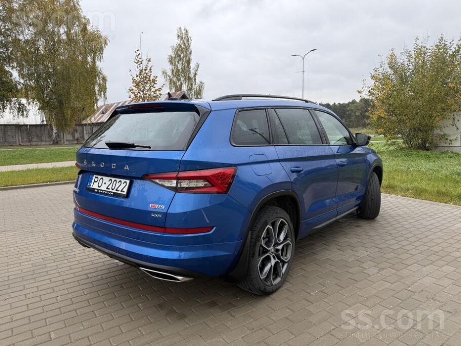 Синий Шкода Kodiaq 2019 в Рига, объемом двигателя 2.00 л и пробегом 149 тыс. км за 25700 €, фото 6 на AUTOMOTO.COM.LV
