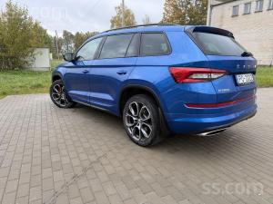 Синий Шкода Kodiaq 2019 в Рига, объемом двигателя 2.00 л и пробегом 149 тыс. км за 25700 €, фото 7 на AUTOMOTO.COM.LV