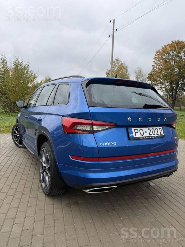 Zils Skoda Kodiaq 2019 Rīga, ar dzinēja tilpumu 2.00 L un nobraukumu 149 tūkst. km par 25700 €, foto 8 vietnē AUTOMOTO.COM.LV