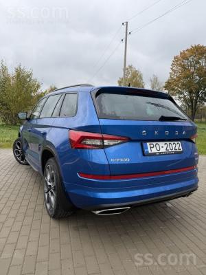 Синий Шкода Kodiaq 2019 в Рига, объемом двигателя 2.00 л и пробегом 149 тыс. км за 25700 €, фото 8 на AUTOMOTO.COM.LV