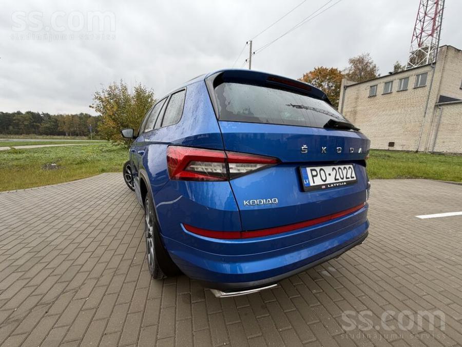 Синий Шкода Kodiaq 2019 в Рига, объемом двигателя 2.00 л и пробегом 149 тыс. км за 25700 €, фото 9 на AUTOMOTO.COM.LV