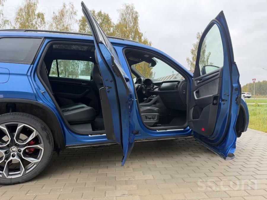 Синий Шкода Kodiaq 2019 в Рига, объемом двигателя 2.00 л и пробегом 149 тыс. км за 25700 €, фото 10 на AUTOMOTO.COM.LV