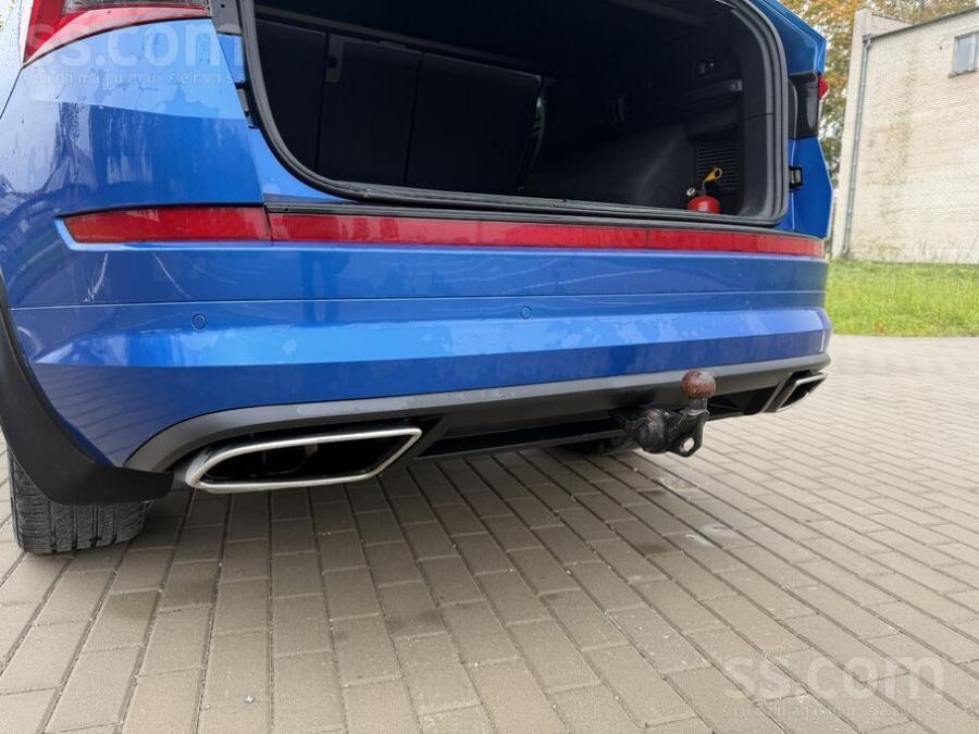 Синий Шкода Kodiaq 2019 в Рига, объемом двигателя 2.00 л и пробегом 149 тыс. км за 25700 €, фото 11 на AUTOMOTO.COM.LV