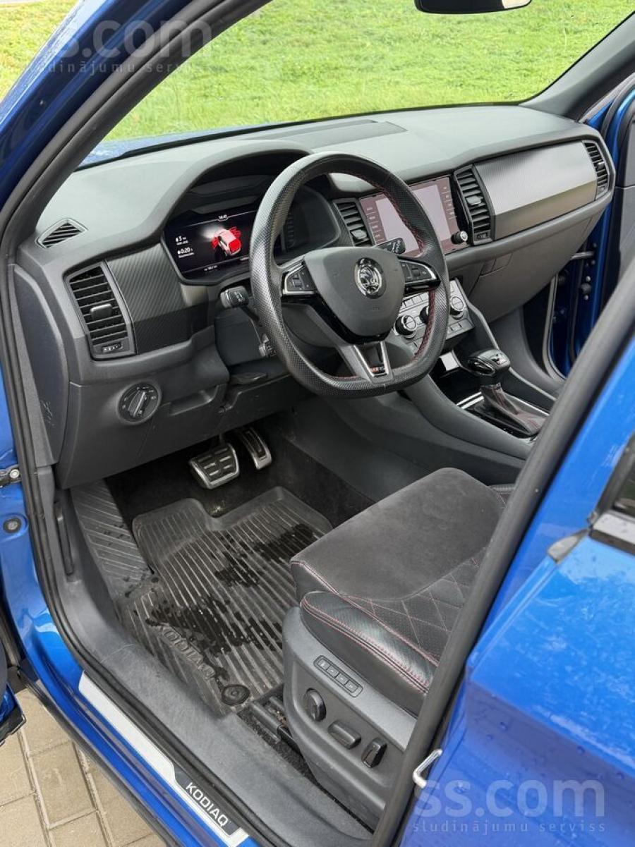 Синий Шкода Kodiaq 2019 в Рига, объемом двигателя 2.00 л и пробегом 149 тыс. км за 25700 €, фото 17 на AUTOMOTO.COM.LV