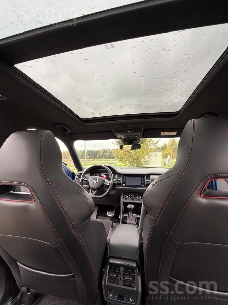 Синий Шкода Kodiaq 2019 в Рига, объемом двигателя 2.00 л и пробегом 149 тыс. км за 25700 €, фото 18 на AUTOMOTO.COM.LV