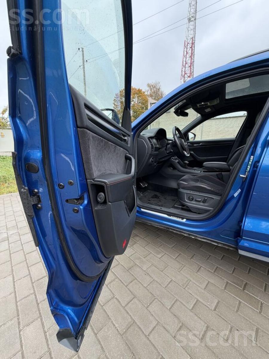 Синий Шкода Kodiaq 2019 в Рига, объемом двигателя 2.00 л и пробегом 149 тыс. км за 25700 €, фото 20 на AUTOMOTO.COM.LV