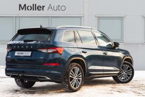 Синий Шкода Kodiaq 2022 в Вентспилс, объемом двигателя 2.00 л и пробегом 106 тыс. км за 30900 €, фото 4 на AUTOMOTO.COM.LV