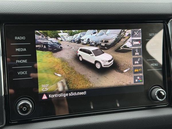 Skoda Kodiaq 2018 Pērnava vietnē Zils Skoda Kodiaq 2018 Pērnava, ar dzinēja tilpumu 1.50 L un nobraukumu 73 tūkst. km par 22900 €, foto 10 vietnē AUTOMOTO.COM.LV