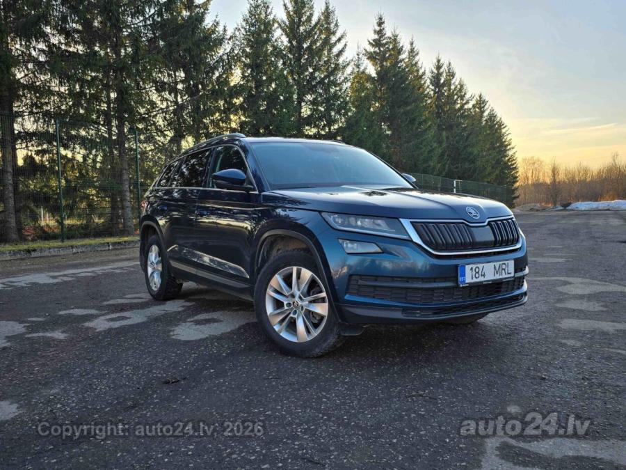 Zils Skoda Kodiaq 2017 Rapla, ar dzinēja tilpumu 2.00 L un nobraukumu 274 tūkst. km par 18600 €, foto 1 vietnē AUTOMOTO.COM.LV