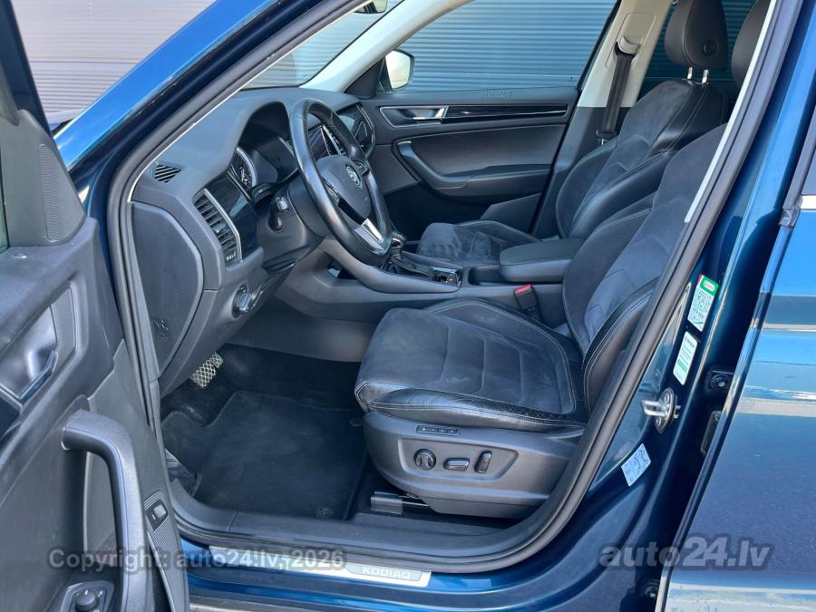 Синий Шкода Kodiaq 2017 в Курессааре, объемом двигателя 2.00 л и пробегом 279 тыс. км за 13990 €, фото 9 на AUTOMOTO.COM.LV