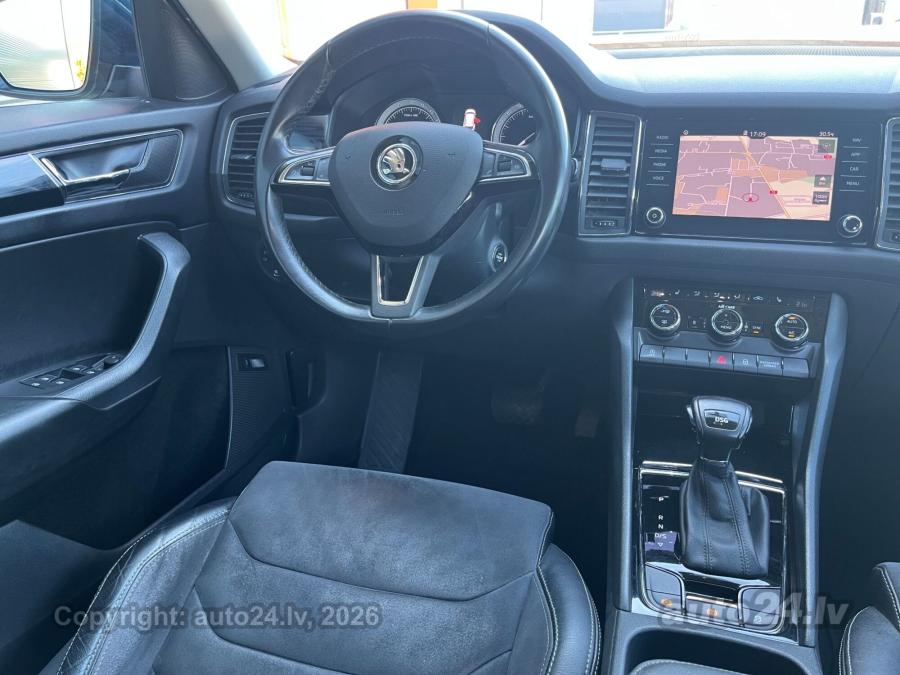 Синий Шкода Kodiaq 2017 в Курессааре, объемом двигателя 2.00 л и пробегом 279 тыс. км за 13990 €, фото 10 на AUTOMOTO.COM.LV