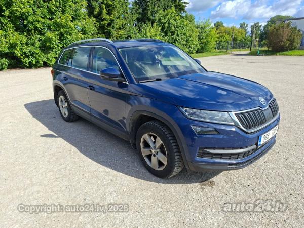 Blue Skoda Kodiaq 2017 in Paide, with an engine capacity of 2.00 L and mileage of 137 thousand km for 22500 €, photo 3 on AUTOMOTO.COM.LV