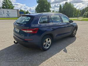 Blue Skoda Kodiaq 2017 in Paide, with an engine capacity of 2.00 L and mileage of 137 thousand km for 22500 €, photo 5 on AUTOMOTO.COM.LV