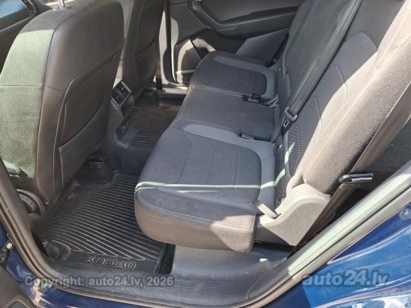 Blue Skoda Kodiaq 2017 in Paide, with an engine capacity of 2.00 L and mileage of 137 thousand km for 22500 €, photo 8 on AUTOMOTO.COM.LV