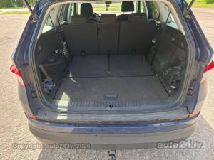 Blue Skoda Kodiaq 2017 in Paide, with an engine capacity of 2.00 L and mileage of 137 thousand km for 22500 €, photo 12 on AUTOMOTO.COM.LV