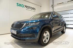 Blue Skoda Kodiaq 2018 in Tallinn, with an engine capacity of 1.40 L and mileage of 92 thousand km for 19900 €, photo 1 on AUTOMOTO.COM.LV