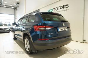 Blue Skoda Kodiaq 2018 in Tallinn, with an engine capacity of 1.40 L and mileage of 92 thousand km for 19900 €, photo 3 on AUTOMOTO.COM.LV
