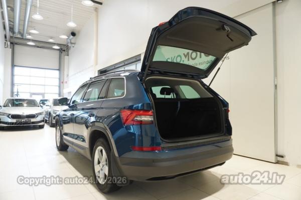 Blue Skoda Kodiaq 2018 in Tallinn, with an engine capacity of 1.40 L and mileage of 92 thousand km for 19900 €, photo 5 on AUTOMOTO.COM.LV