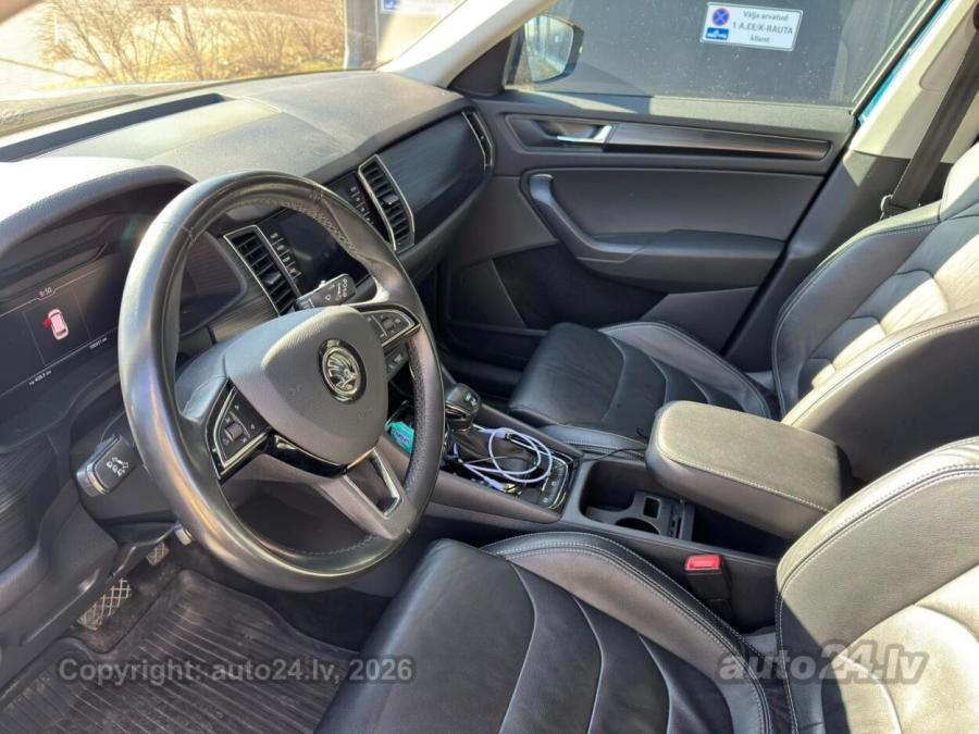 Blue Skoda Kodiaq 2018 in Tallinn, with an engine capacity of 2.00 L and mileage of 0 thousand km for 23500 €, photo 7 on AUTOMOTO.COM.LV