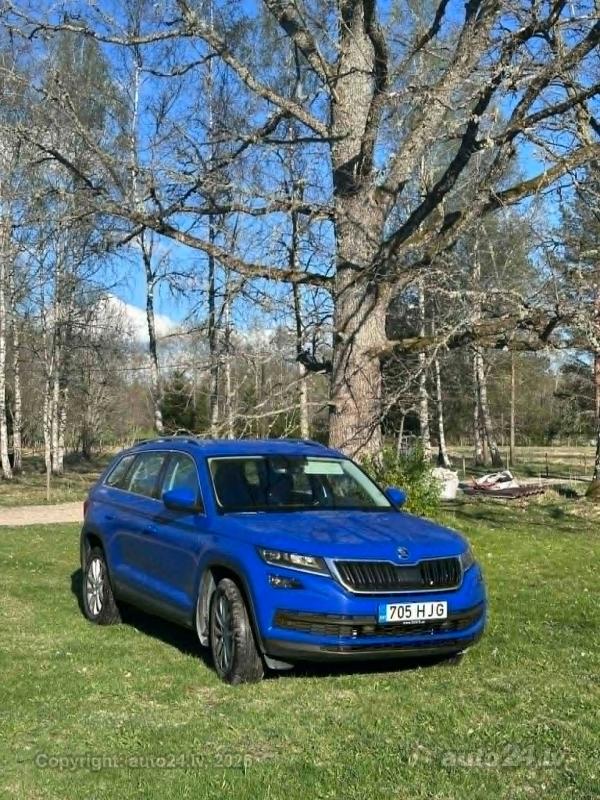 Blue Skoda Kodiaq 2018 in Tallinn, with an engine capacity of 2.00 L and mileage of 205 thousand km for 16500 €, photo 2 on AUTOMOTO.COM.LV