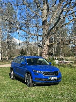 Zils Skoda Kodiaq 2018 Tallina, ar dzinēja tilpumu 2.00 L un nobraukumu 205 tūkst. km par 16500 €, foto 3 vietnē AUTOMOTO.COM.LV