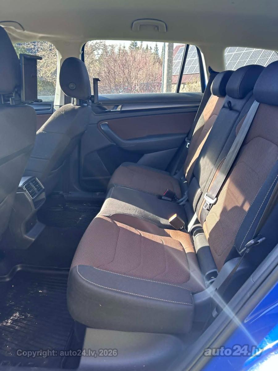 Zils Skoda Kodiaq 2018 Tallina, ar dzinēja tilpumu 2.00 L un nobraukumu 205 tūkst. km par 16500 €, foto 5 vietnē AUTOMOTO.COM.LV