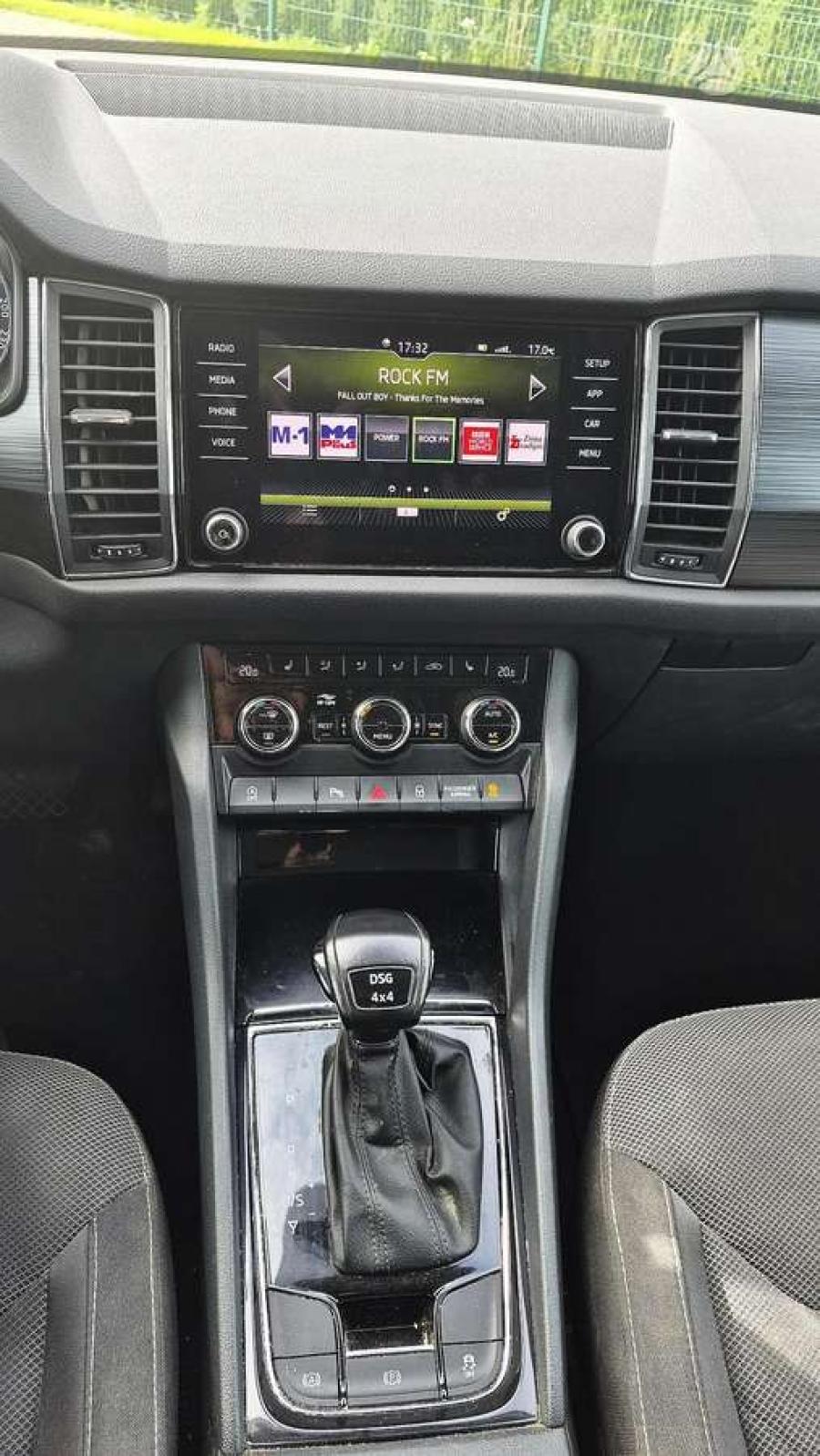 Blue Skoda Kodiaq 2018 in Vilnius, with an engine capacity of 1.98 L and mileage of 221 thousand km for 17900 €, photo 6 on AUTOMOTO.COM.LV