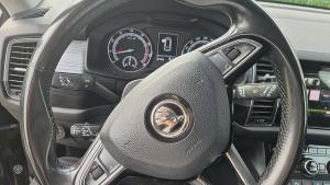 Blue Skoda Kodiaq 2018 in Vilnius, with an engine capacity of 1.98 L and mileage of 221 thousand km for 17900 €, photo 7 on AUTOMOTO.COM.LV