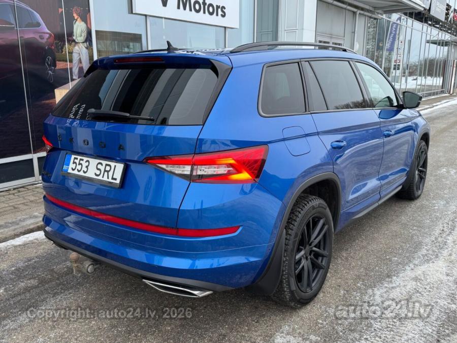Синий Шкода Kodiaq 2019 в Вильянди, объемом двигателя 2.00 л и пробегом 186 тыс. км за 25500 €, фото 4 на AUTOMOTO.COM.LV