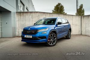 Zils Skoda Kodiaq 2019 Tartu, ar dzinēja tilpumu 2.00 L un nobraukumu 194 tūkst. km par 23900 €, foto  vietnē AUTOMOTO.COM.LV