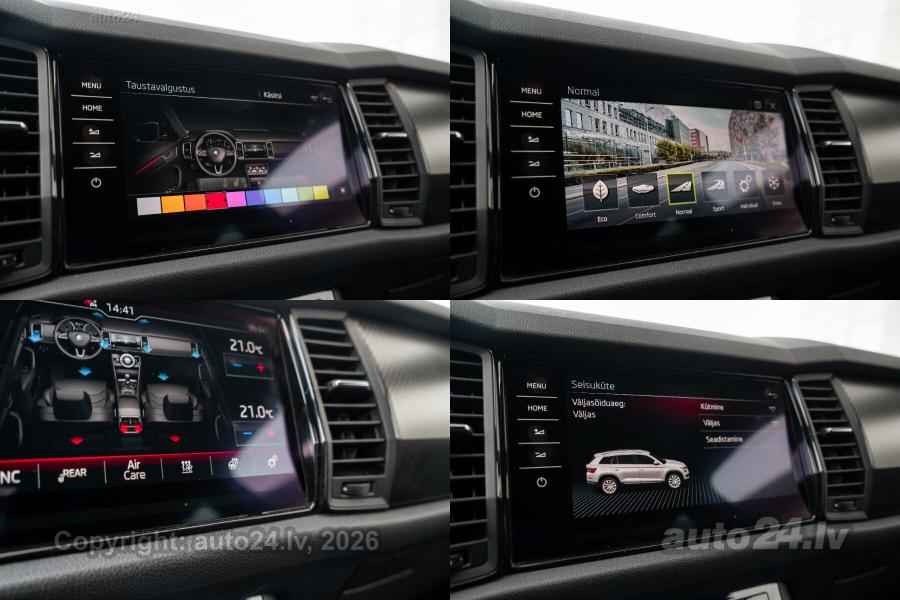 Zils Skoda Kodiaq 2019 Tartu, ar dzinēja tilpumu 2.00 L un nobraukumu 194 tūkst. km par 23900 €, foto 23 vietnē AUTOMOTO.COM.LV