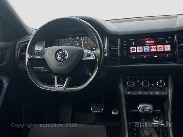 Blue Skoda Kodiaq 2019 in Parnu, with an engine capacity of 2.00 L and mileage of 194 thousand km for 26900 €, photo 6 on AUTOMOTO.COM.LV