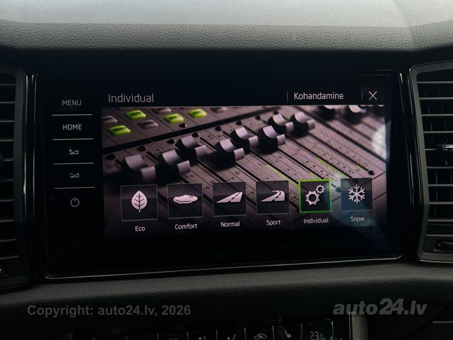 Zils Skoda Kodiaq 2019 Pērnava, ar dzinēja tilpumu 2.00 L un nobraukumu 194 tūkst. km par 26900 €, foto 17 vietnē AUTOMOTO.COM.LV