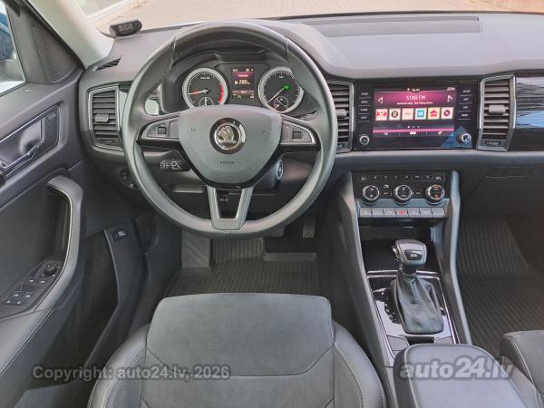 Blue Skoda Kodiaq 2019 in Tartu, with an engine capacity of 1.50 L and mileage of 125 thousand km for 21900 €, photo 3 on AUTOMOTO.COM.LV